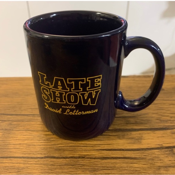 cbs | Dining | Cbs David Letterman Mug | Poshmark